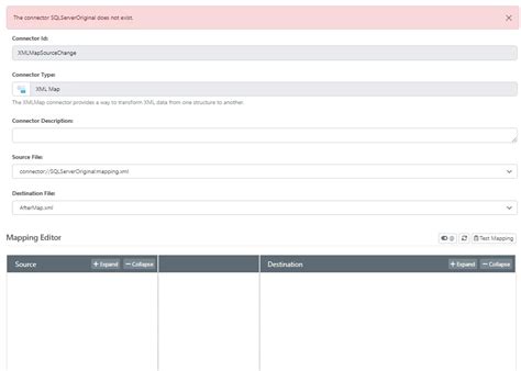 The Settings Tab For Xml Map Does Not Load The Map Configuration With