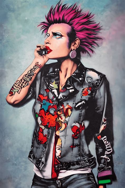 80 S Punk Rock Hair And Makeup Mugeek Vidalondon