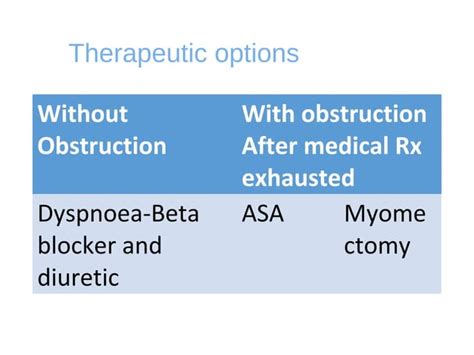 Alcoholic Septal Ablation Ppt