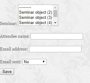 Django Saving The ModelForm Containing ForeignKey Field Referenced To Another Model In