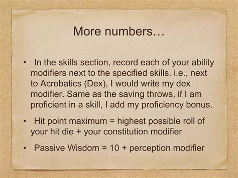 How To Create A Dungeons And Dragons Character Pptx