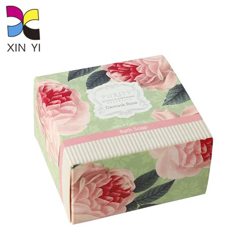 Personalized Sliding Box Bath Soap Packaging Design Printing