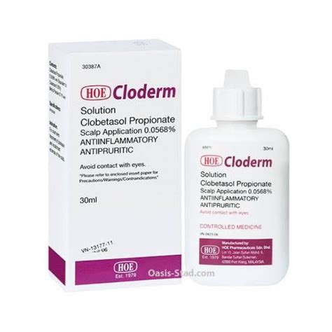 Cloderm Scalp Application 005 30ml Tovpetcom