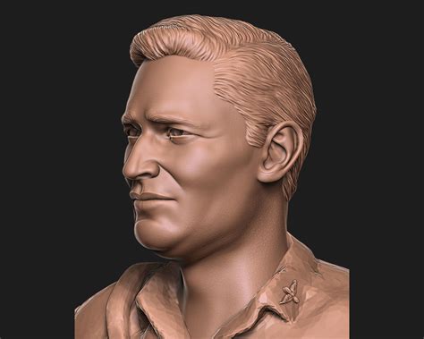 Joe Foss 3d Model 3d Printable Cgtrader