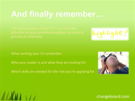 common cv errors pptx resume writing and advice job search