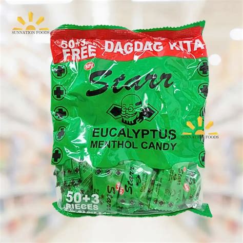 Starr Menthol Candy 10x53s Inner Sunnation Foods