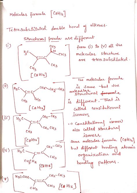 [solved] 4 Draw All The Structures Of Each Alkene Of Molecular Formula Course Hero