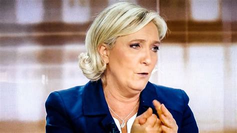 World Marine Le Pens Hard Right National Rally Wins First Round In