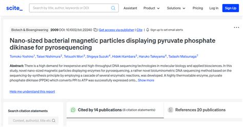 Nano‐sized Bacterial Magnetic Particles Displaying Pyruvate Phosphate Dikinase For