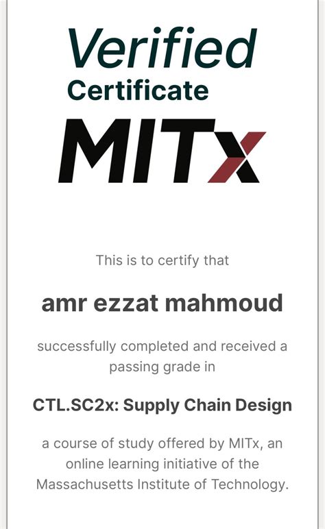 Amr Ezzat On Linkedin Supplychain Supplychainmanagement Ctlsc2x