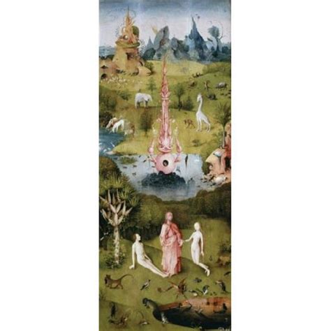 Garden Of Earthly Delights Left Panel