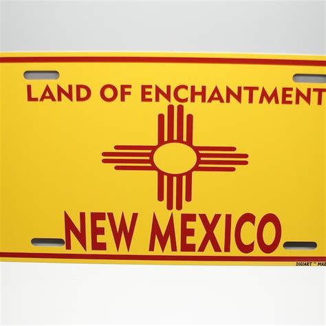 License Plate New Mexico Etsy