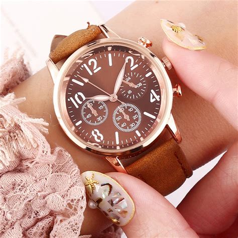 Dames High End Quartz Horloge Vrouwen Roestvrij St Vicedeal