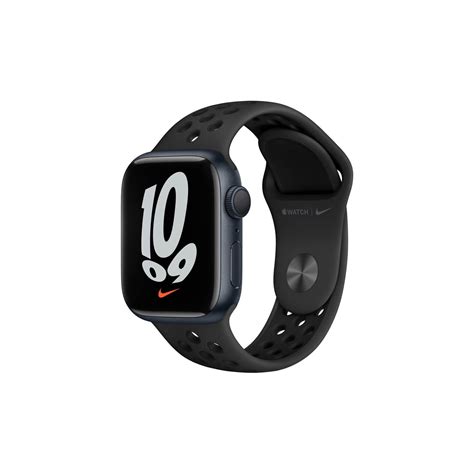 Apple Watch Series 7 Nike GPS 45mm Midnight alluminio Sport Nero