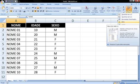 Selecionando Somente Células Visíveis Excel Soluções