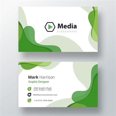Visiting Card Psd Template Midi