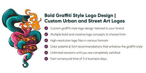 Bold Graffiti Style Logo Design Custom Urban And Street Art Logos