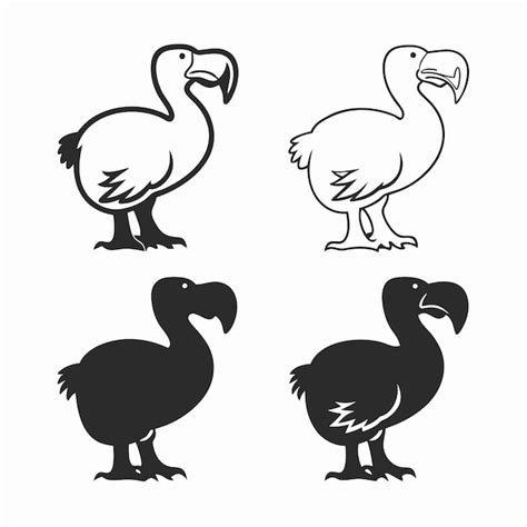 Dodo Bird Illustrations Premium Ai Generated Vector