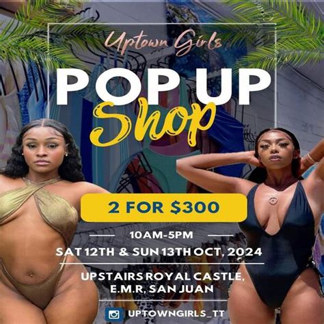 Island E Tickets • Uptown Girls Pop Up Shop