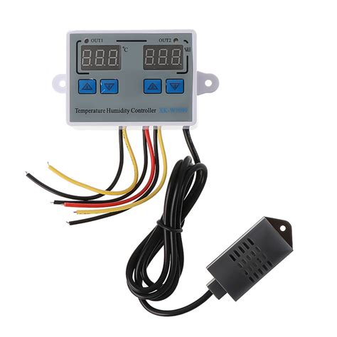 Dual Digital Temperature Humidity Controller Module Thermostat