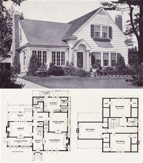 Antique Home Style — The Place Home Vintage House Plans House Floor