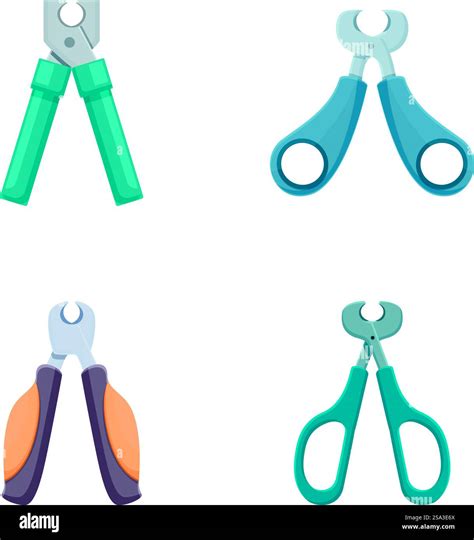 Vector Illustration Collection Of Four Different Designs Of Wire