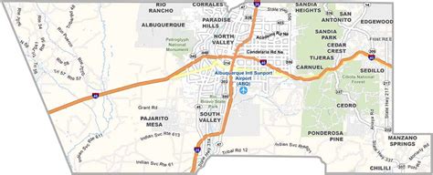 Bernalillo County Map New Mexico Us County Maps