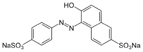 Sunset Yellow Structure Download Scientific Diagram
