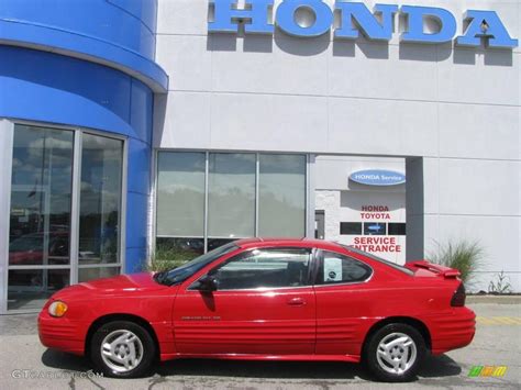 2000 Bright Red Pontiac Grand Am Se Coupe 13745958 Photo 3 Gtcarlot