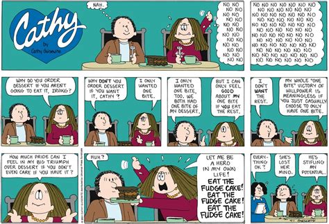 Cathy Classics By Cathy Guisewite For April 01 2018 Gocomics
