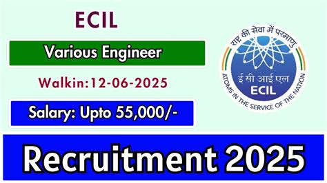 Ecil Recruitment 2025 Walk In For 40 Project Engineer Assistant