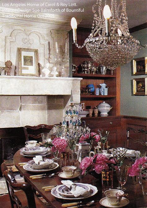 Los Angeles Home Of Carol And Roy Lott Interior Design Sue Balmforth Of Bountiful Traditional