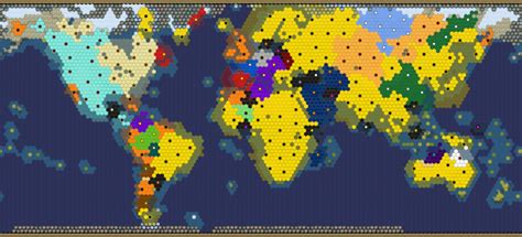 Map Evolution Of My Tsl Earth Map With Every Vanilla Civ In The Game Included Rciv