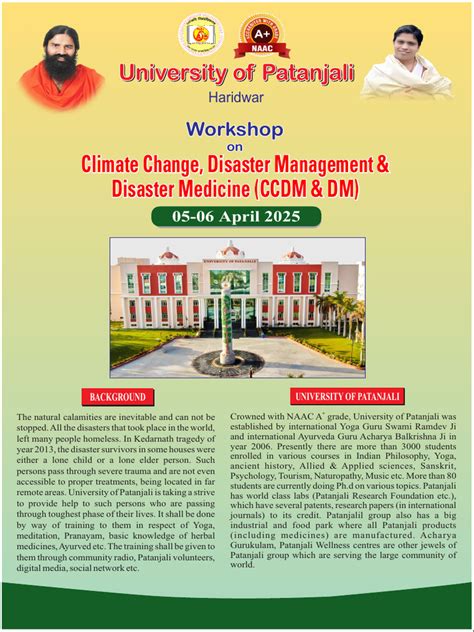 Workshop On Dister Medicine Pdf