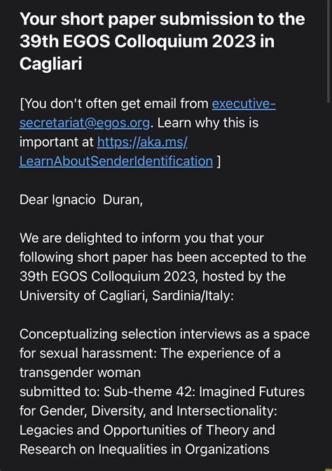 Ignacio J Duran P Phd On Linkedin Egos2023 Transgender Lgbtiqa Lgbt