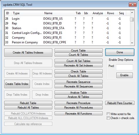 Sql Tool
