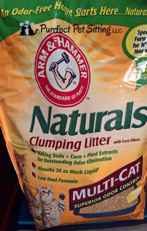 Pet Sitter Product Review Arm And Hammer Naturals Clumping Litter
