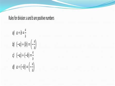 Chapter 1 Directed Numbers Pptx