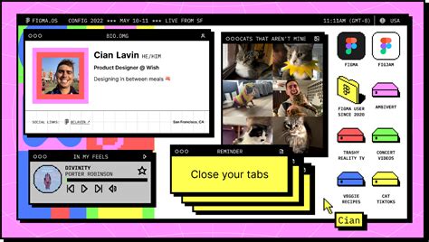 Config 2022 Name Badge Cian Lavin Figma