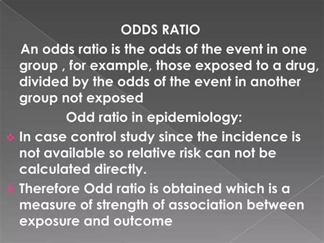 Odds Ratio Pptx