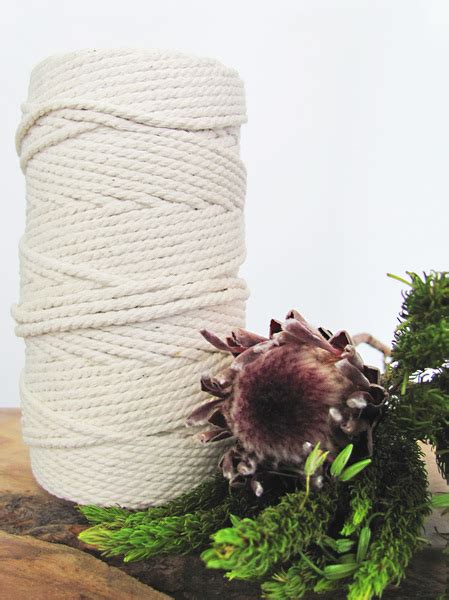 Cotton Twine Macrame Crochet Recycled Cotton Eco Cotton Twine