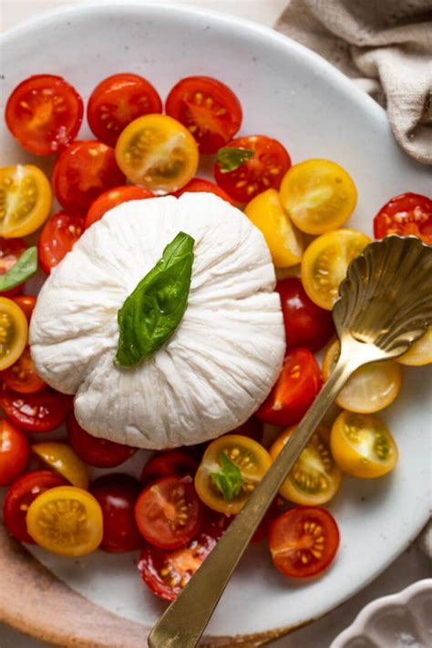 The Best Vegan Burrata Cheese With Cashews Dairy Free My Vegan