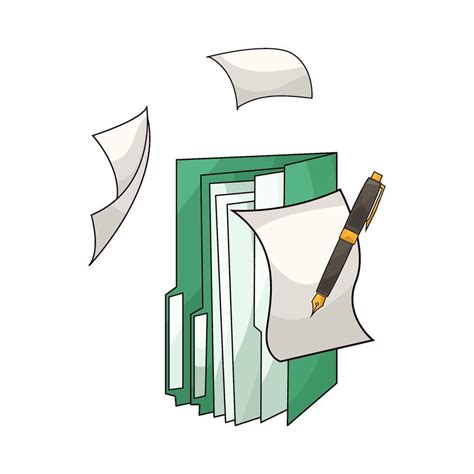 Classic Folder With Important Files Illustration 49968629 Vector Art At Classic Folder With Important Files Illustration 49968629 Vector Art At