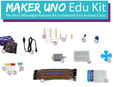 Maker UNO Edu Kit SmartbitBN The Bruneian Geek Portal
