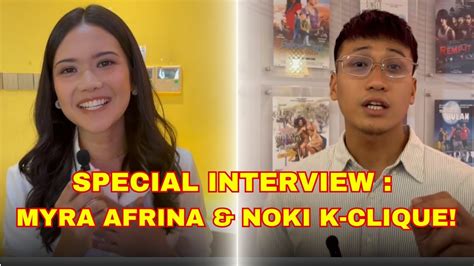 Myra Afrina Nervous Tapi Noki K Clique Pula Excited Interview Pelakon Drama Thariq Ridzuwan