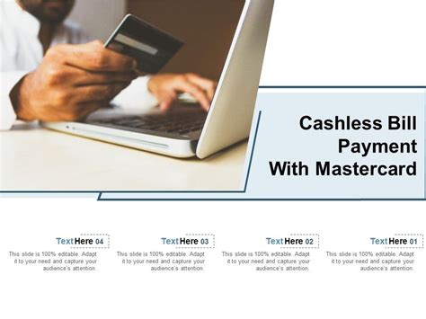 Cashless Bill Payment With Mastercard Ppt Powerpoint Presentation Slides De