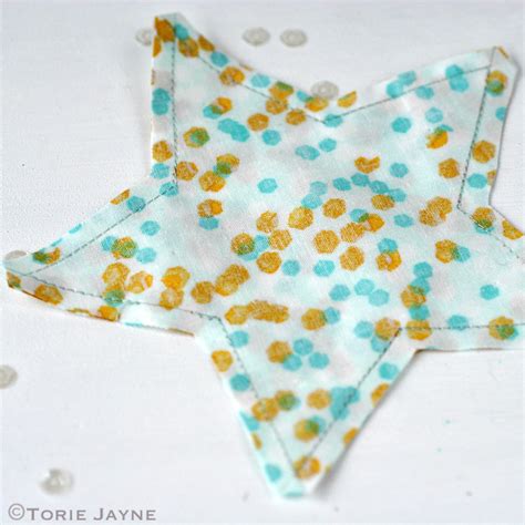 Fabric Star Tutorial And Pattern ~ Free
