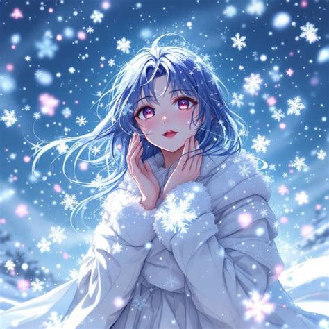 Anime Snow Girl