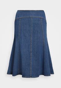 Polo Ralph Lauren Paneled Denim A Line Skirt Denim Skirt Bostwich Washblue Uk