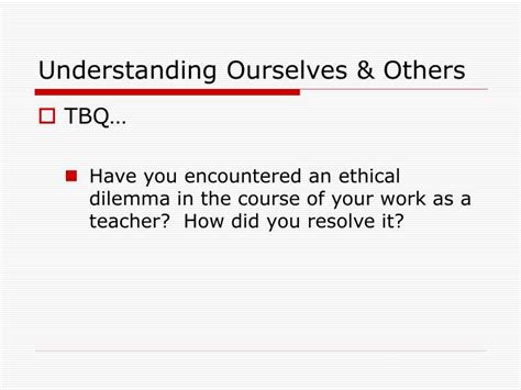 Ppt Understanding Ourselves And Others Powerpoint Presentation Free
